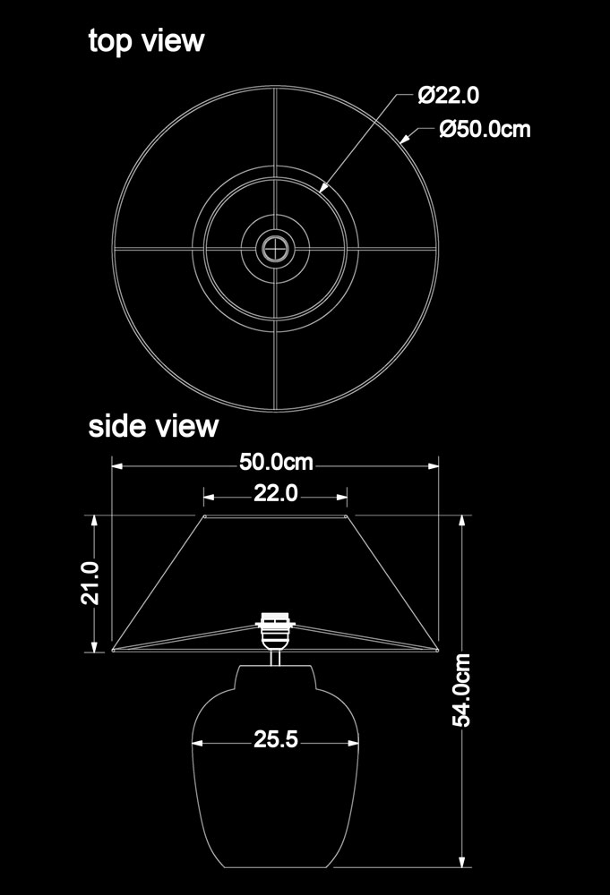 Flora Table Lamp | Piment Rouge Lighting Collection